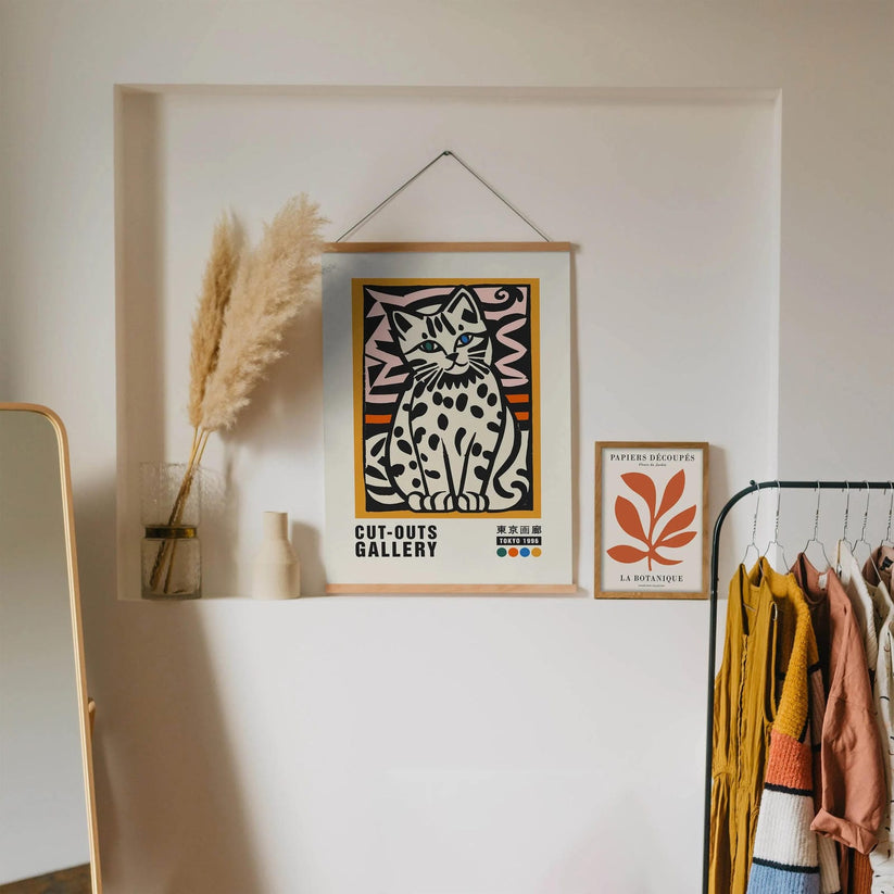 Sitting Cat Poster – HypeSheriff Europe