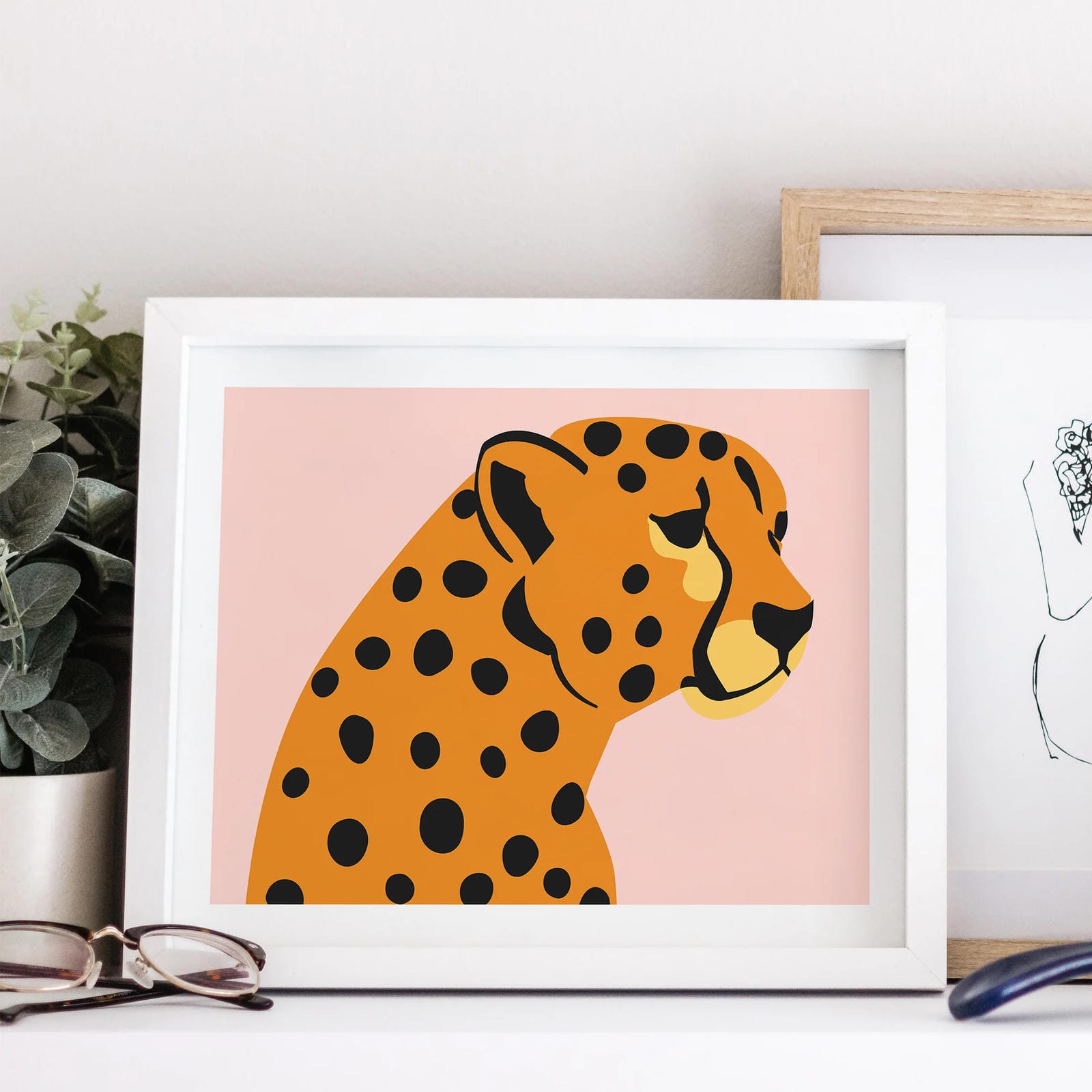 Cute Cheetah Poster – HypeSheriff Europe