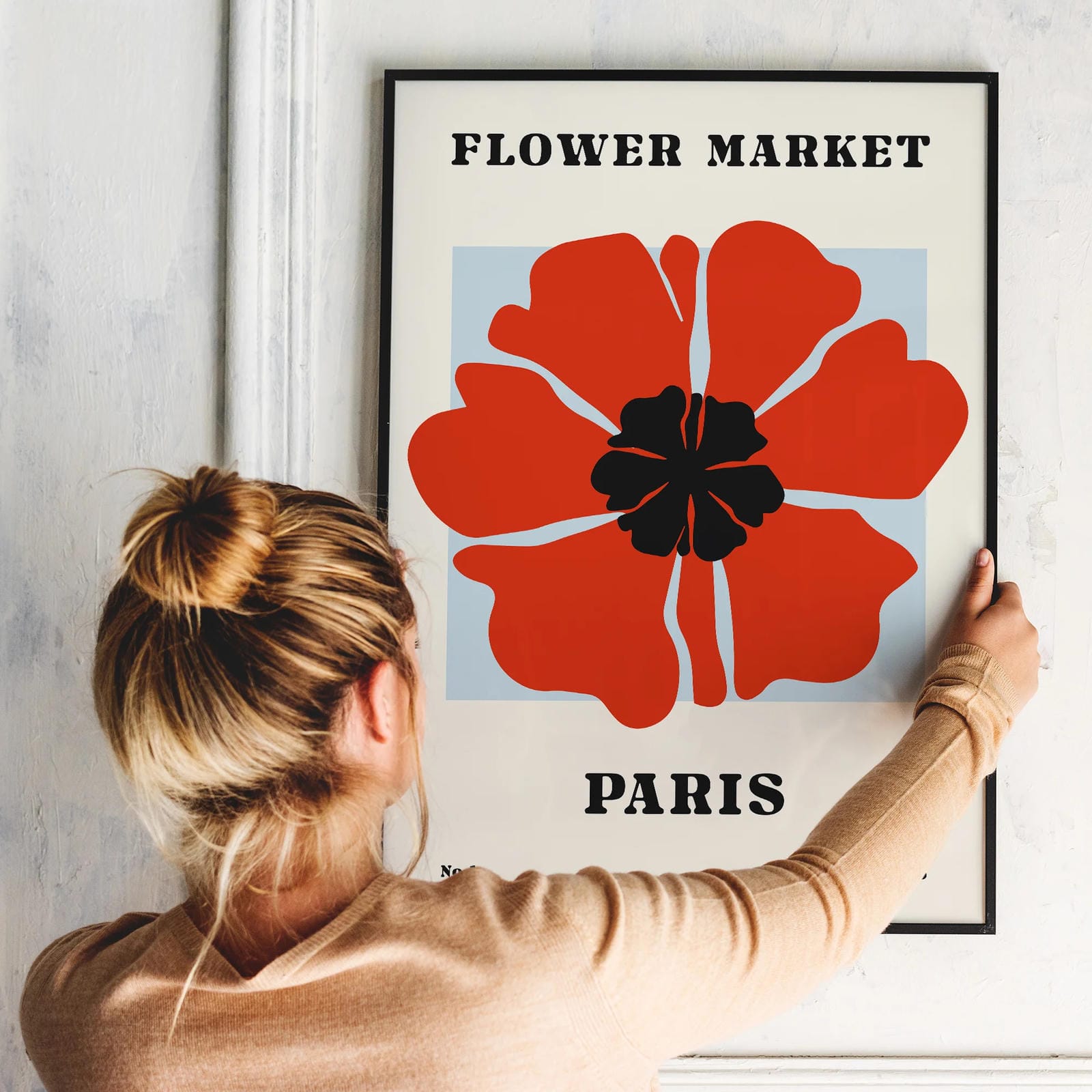Flower Market Paris Poster — HypeSheriff Europe