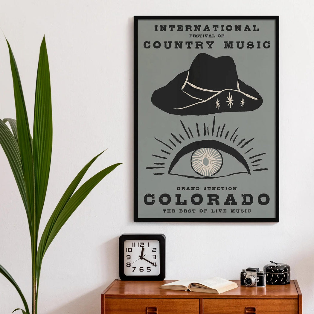 Country Festival, Colorado Poster — HypeSheriff Europe