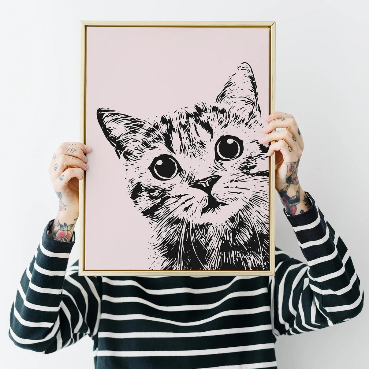 Pink Cute Kitten Poster – HypeSheriff Europe