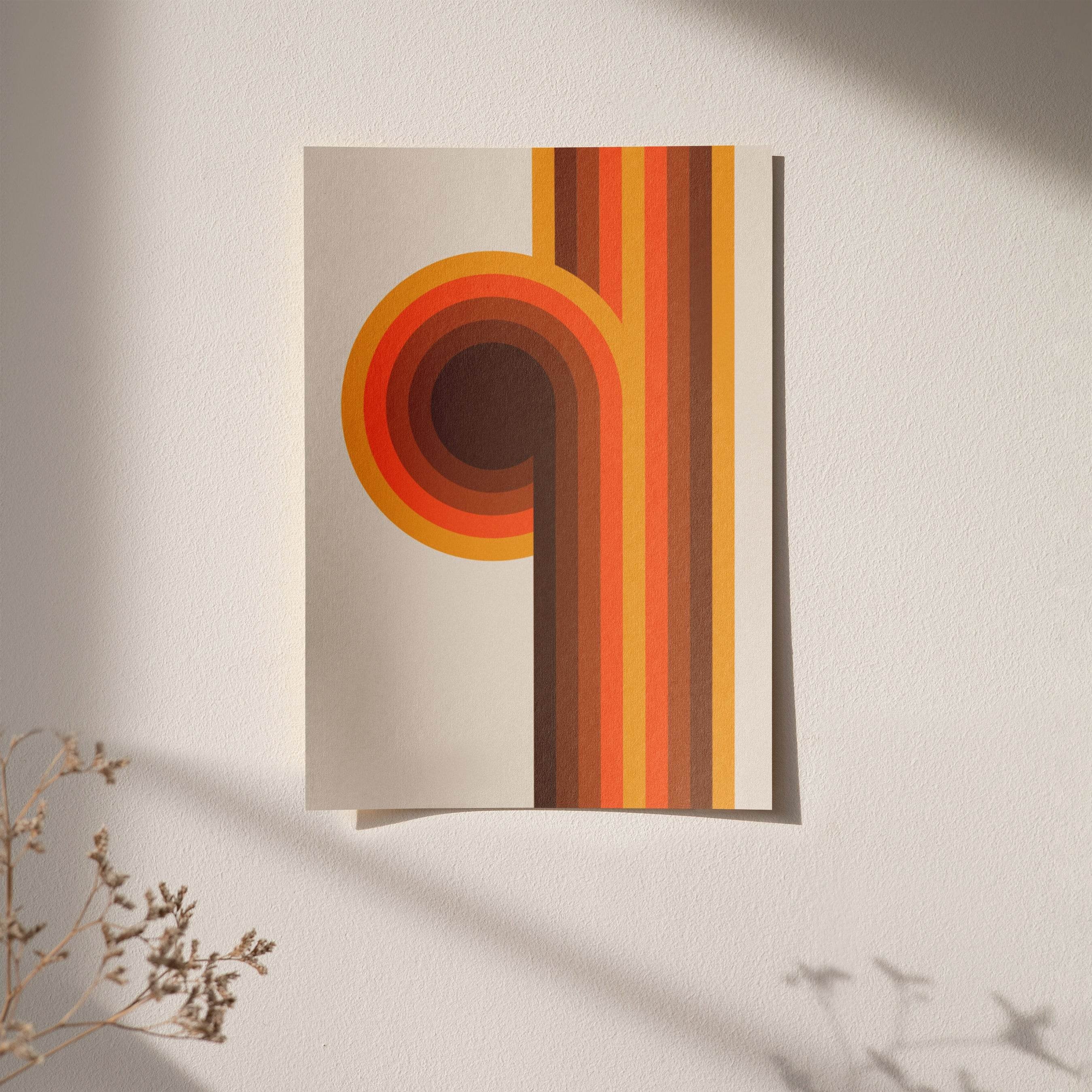 Retro Rainbow Poster — HypeSheriff Europe