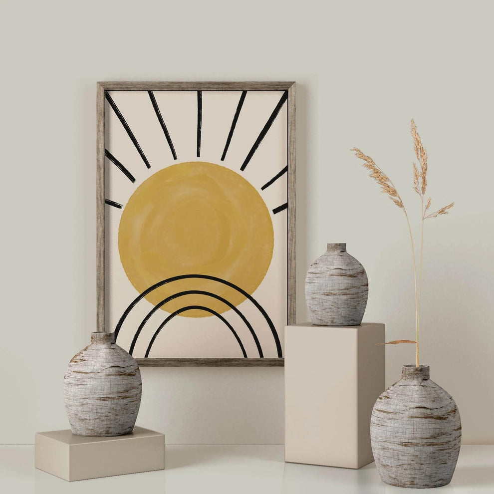 Eclectic Sun Art Print – HypeSheriff Europe