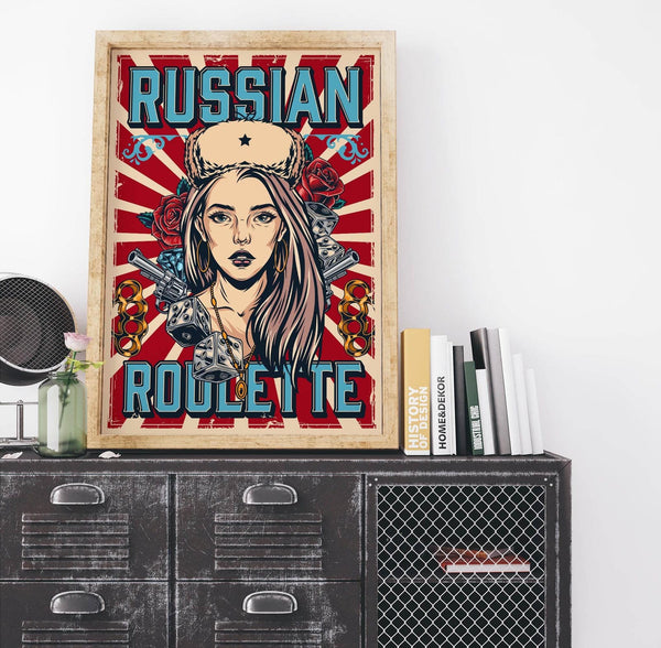 Russian Roulette Poster – HypeSheriff Europe